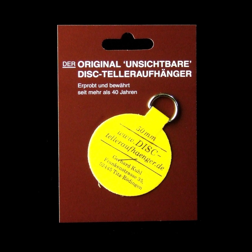 Kuhlshop - DISC-Telleraufhänger, 50 mm, für Teller bis 15 cm Ø
